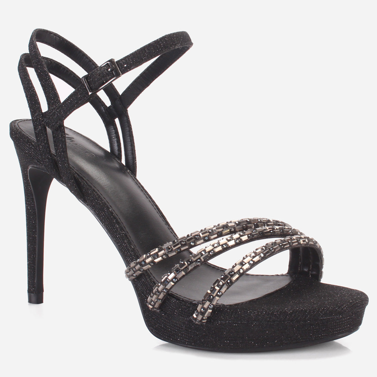 Women's "RAYYANA" Decorated Heeled Party Sandals – Unze London