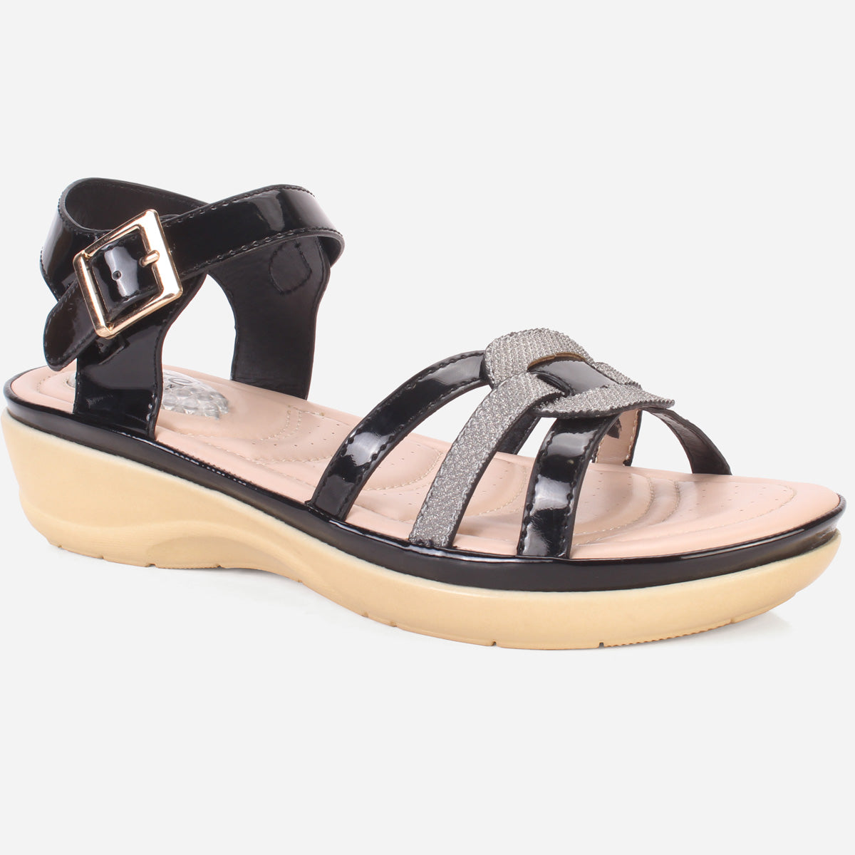 Women "SAFIYA" Comfort Wedge Sandals – Unze London