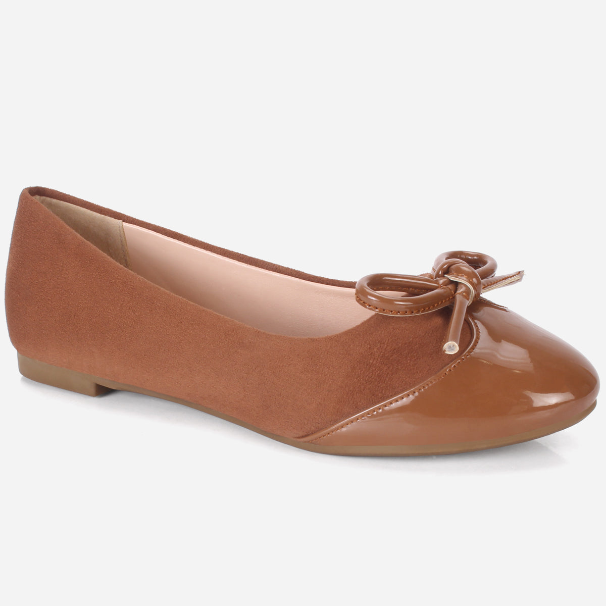 Womens "ERMEN" Rounded Toe Flat Shoes – Unze London