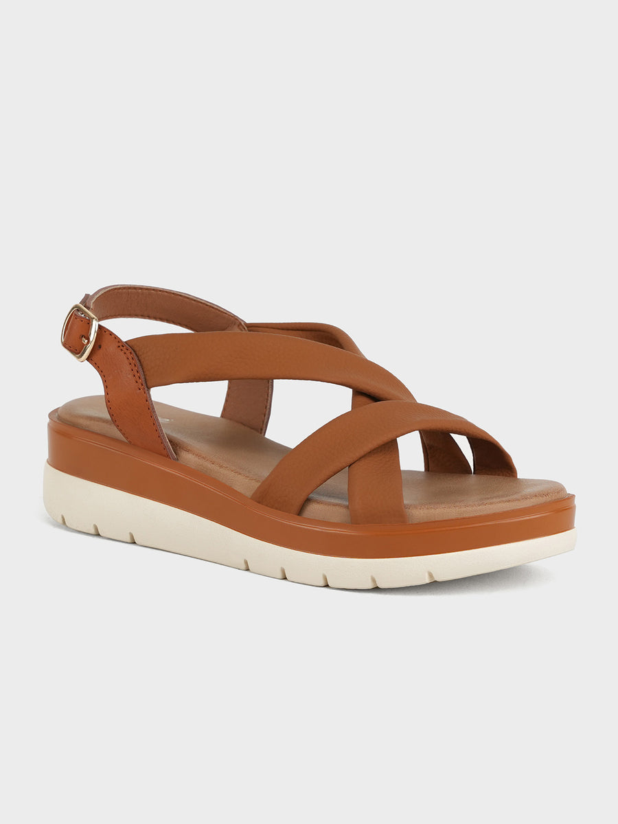 Womens "LUELLA" Casual Cross Over Sandals--L41189 – Unze London