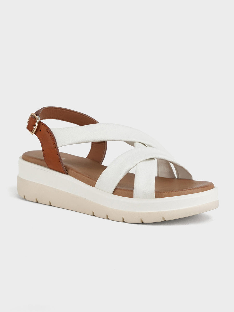 Womens "LUELLA" Casual Cross Over Sandals--L41191 – Unze London