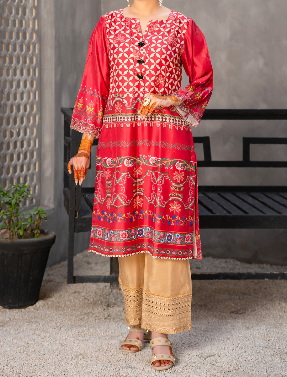 "OLAY" Grip Silk Printed Shirt – Unze London