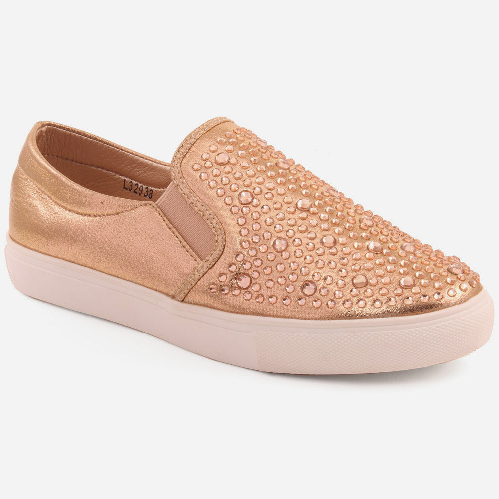 Women "HALSTON" Party Trainers – Unze London