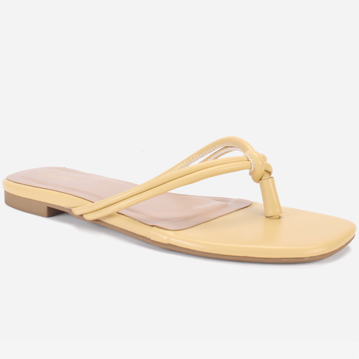 Women's "FAREECA" Thong Comfy Slide In Shoes--L37801 – Unze London
