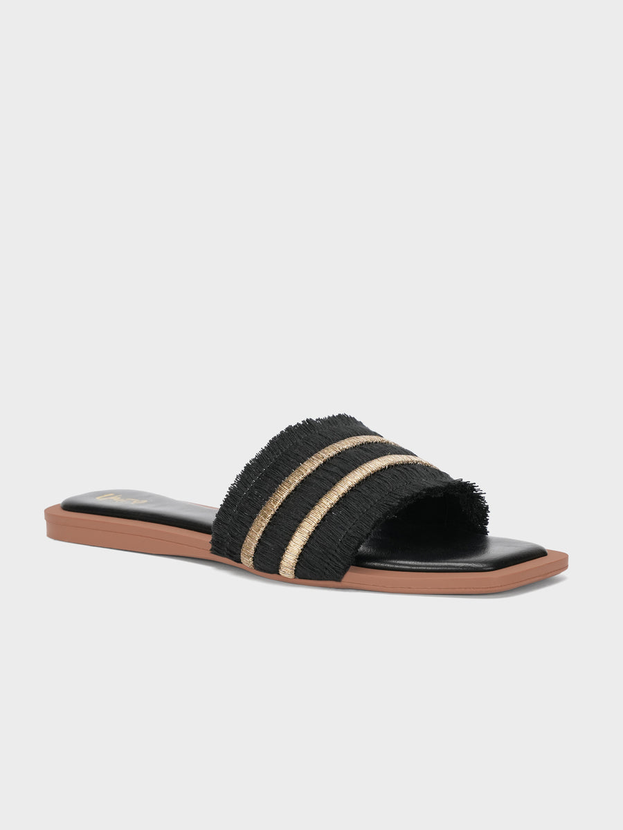 Womens "ANNWYL" Summer Fancy Slippers – Unze London