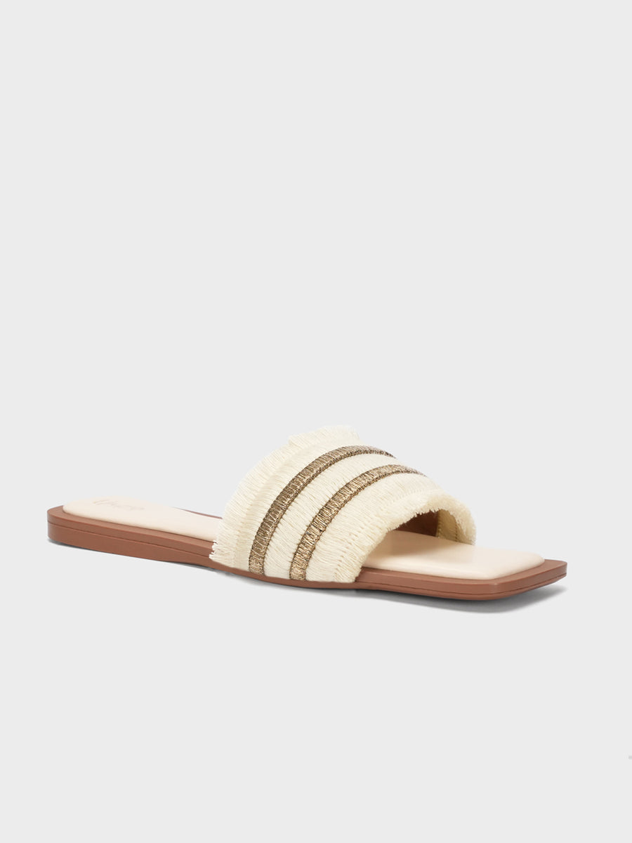 Womens "ANNWYL" Summer Fancy Slippers – Unze London