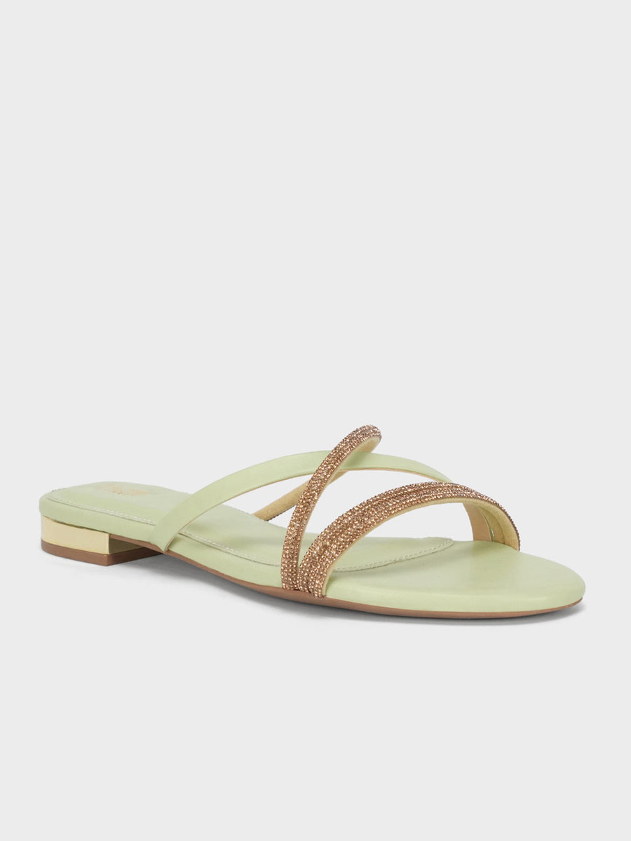 Women's "CORALIA" Stylish Fancy Slippers – Unze London