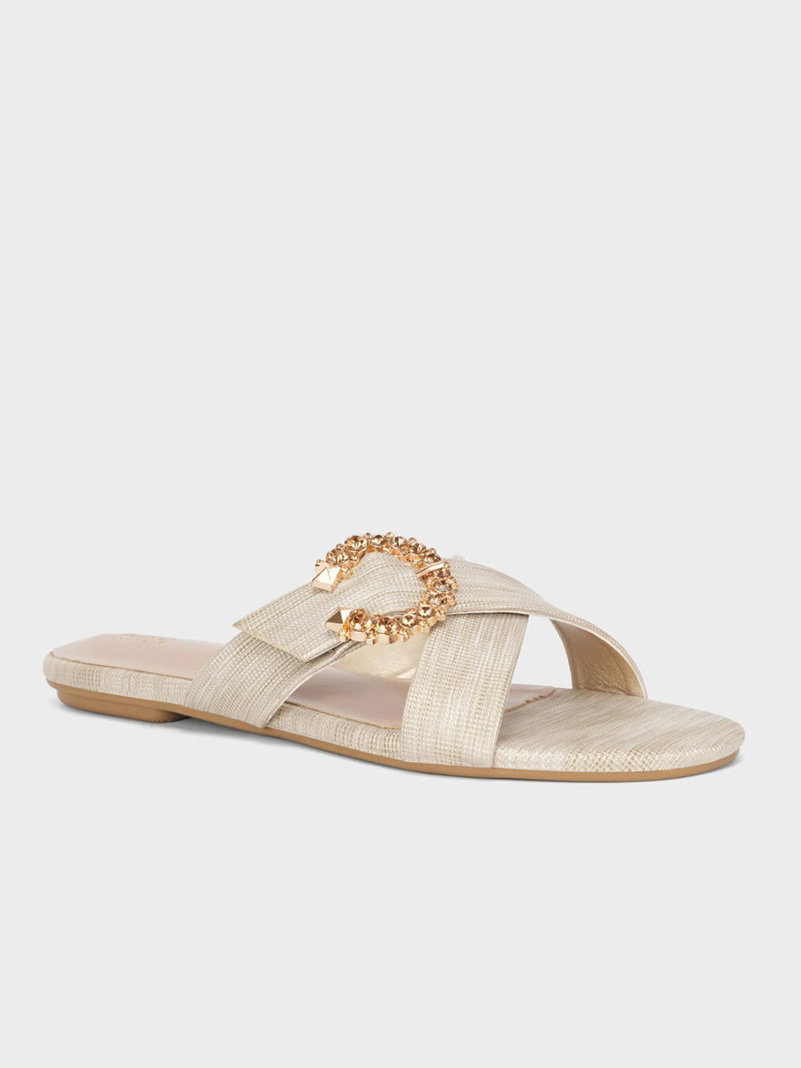 Women "LASZLO" Stylish Fancy Slippers – Unze London