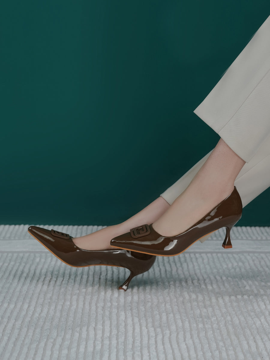 Women "PALESA" Formal Courts Shoes--L42129 – Unze London