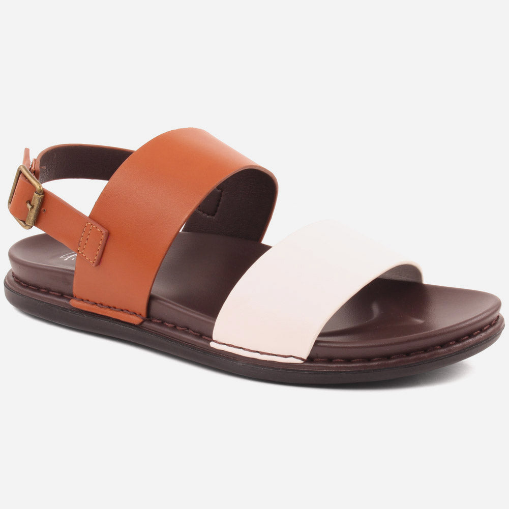 Men "DAKOTA" Light Wieght Two Tone Sandals – Unze London