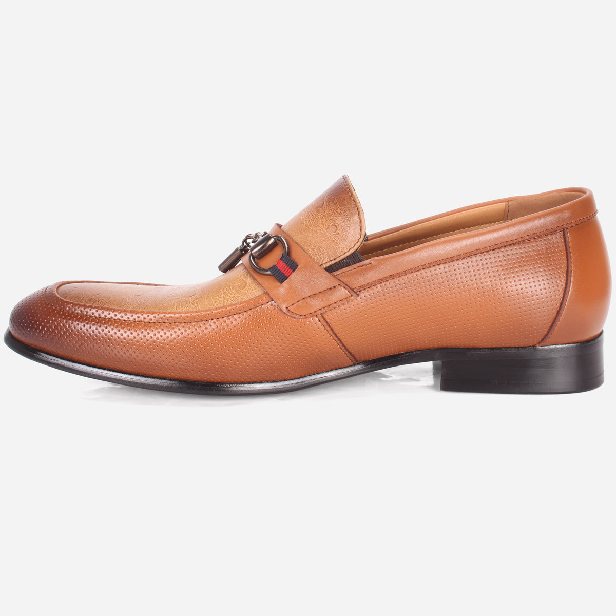 Mens "FYRRE" Leather Dress Formal Slide In Shoes – Unze London