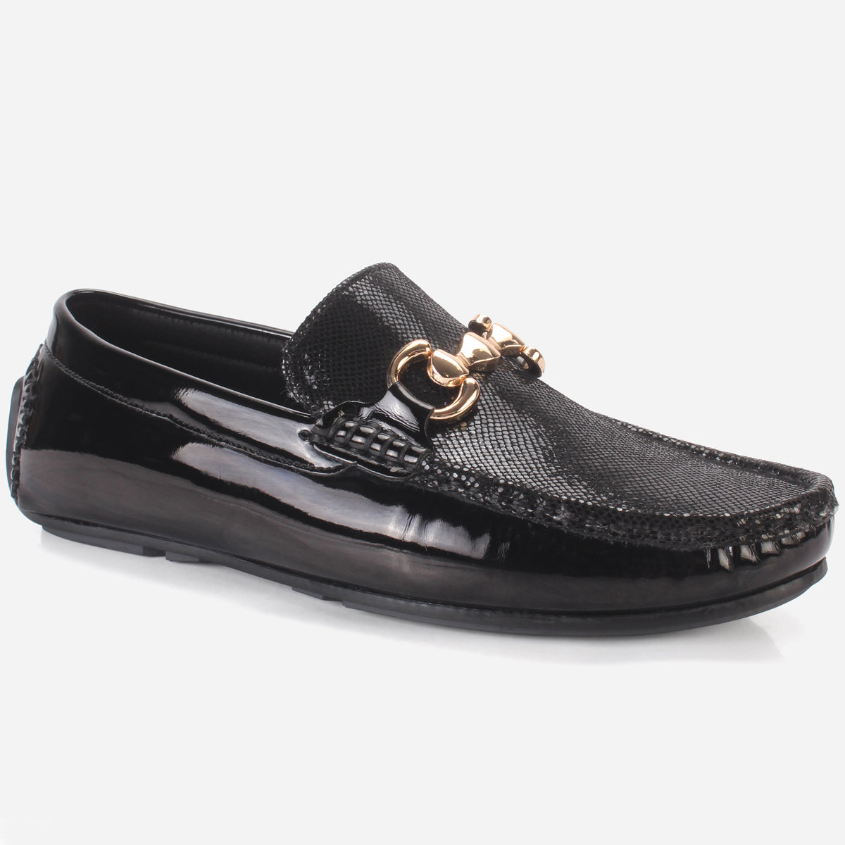 Men's "EMIR" Moccasin Formal Dress Shoes – Unze London