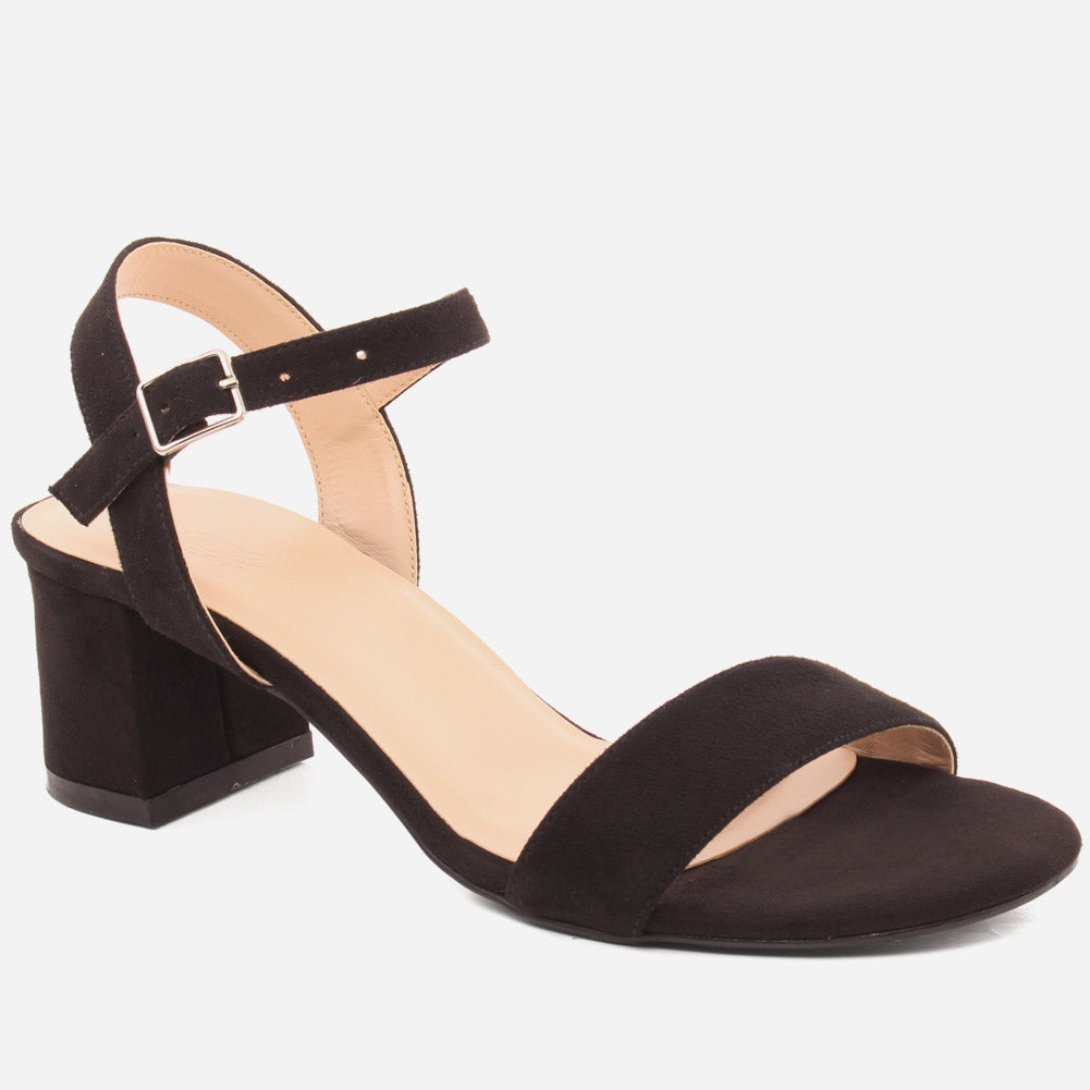 Women "SANDRA" Block Heel Stylish Sandals – Unze London