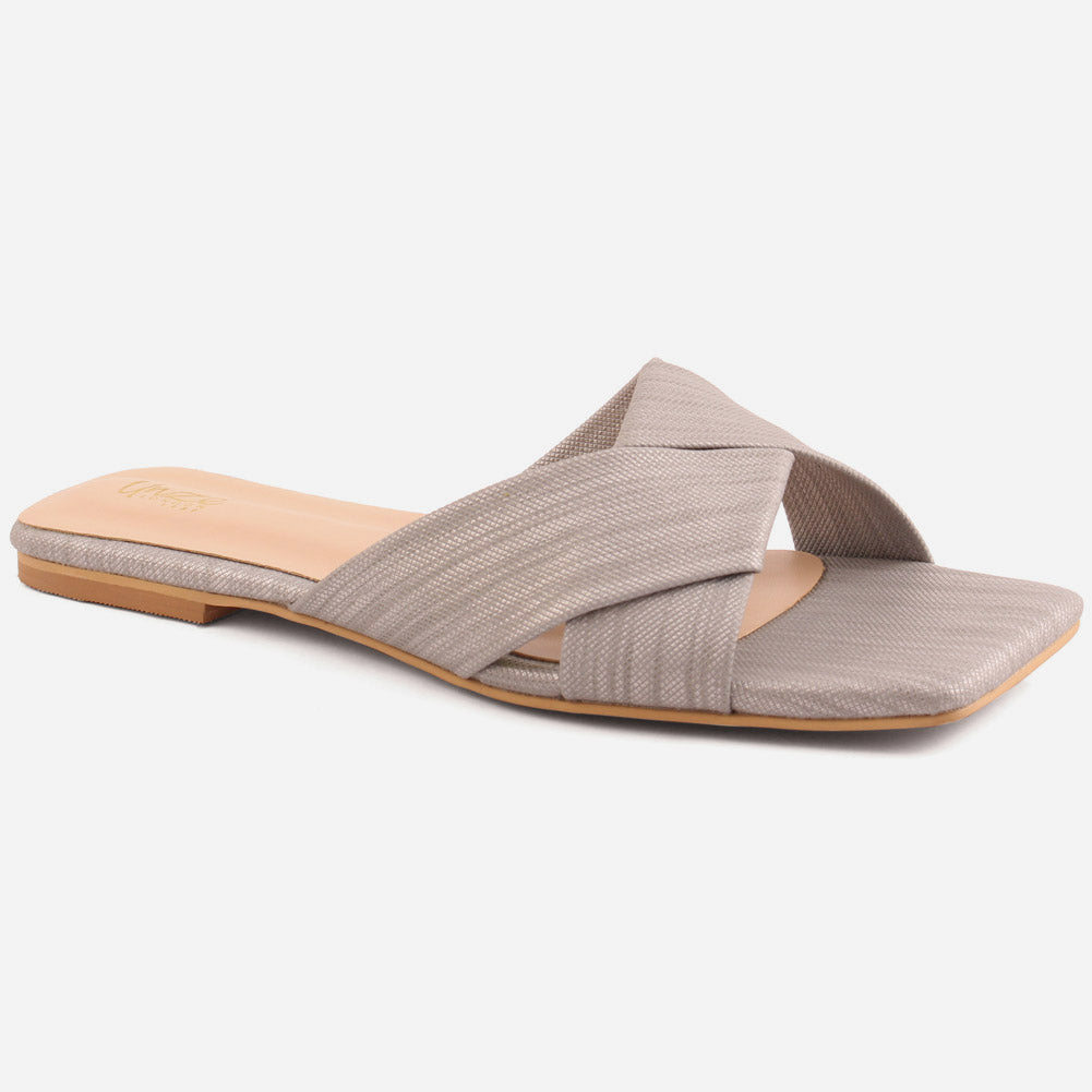 Women "SELA" Flat Slippers – Unze London