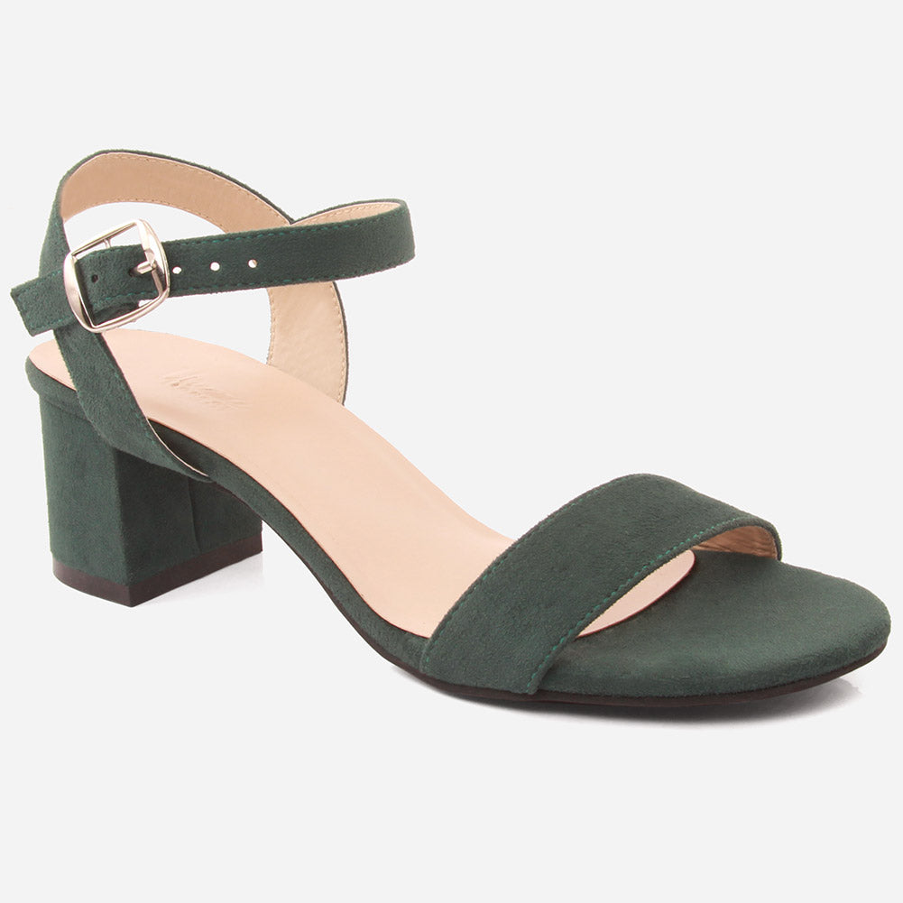 Women "SANDRA" Block Heel Stylish Sandals – Unze London