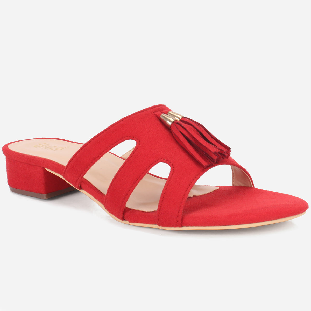 Women "CRUISE" Summer Decorated Block Heel Slippers – Unze London