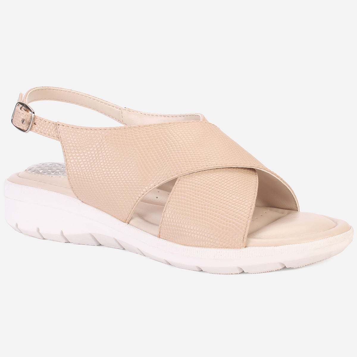 Women's "ELENA" Wide Strap Open Toe Sandals – Unze London