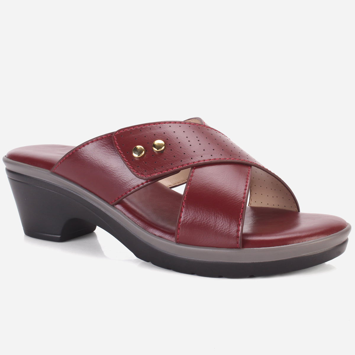 Womens "ALONDRA" Comfy Wedge Slip Ons Sandals – Unze London